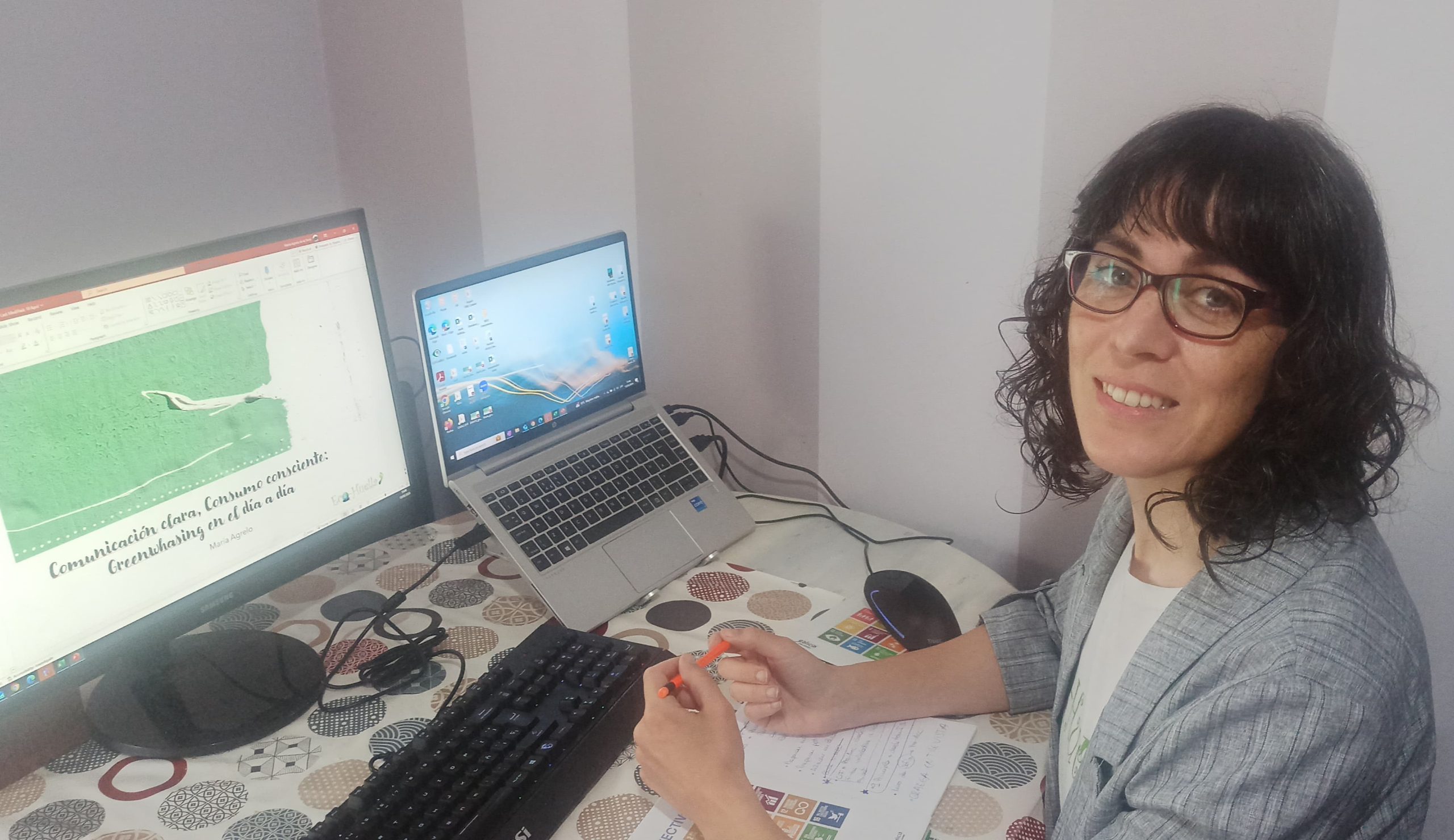 “O verde é só unha cor e que o produto teña un envase verde non ...